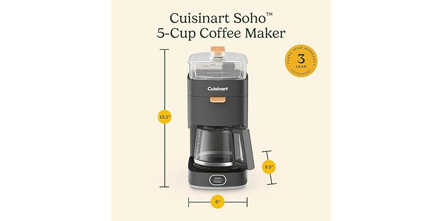 CUISINART Soho 5-Cup Coffee Maker
