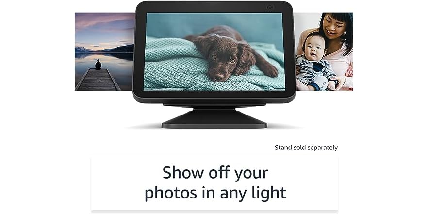 (Like-New) Echo Show 8 (2nd Gen, 2021 release) (NO POWER ADAPTER)