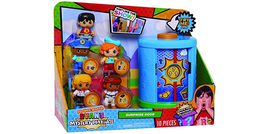 Ryan’s Mystery Playdate Surprise Door, Figure and Accessory