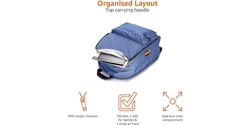 Amazon Basics Classic School Backpack
