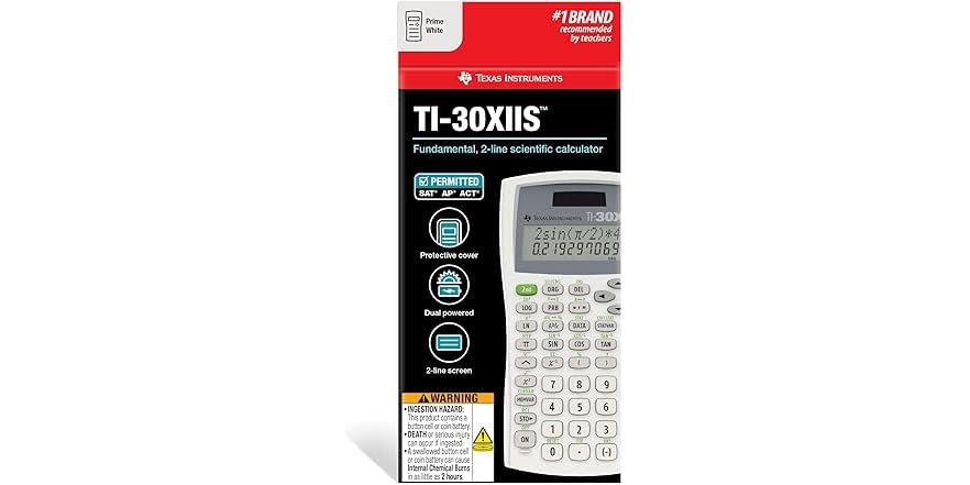 Texas Instruments TI-30XIIS Scientific Calculator