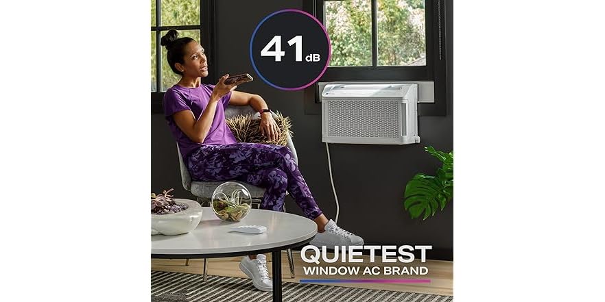 GE AHTT08BC GE ClearView Window Air Conditioner White (Open Box)