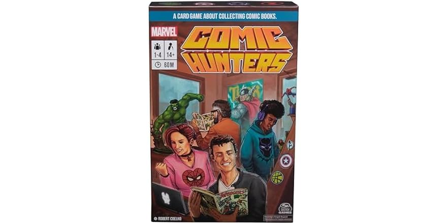 Spin Master Games, Marvel Comic Hunters, Card Game