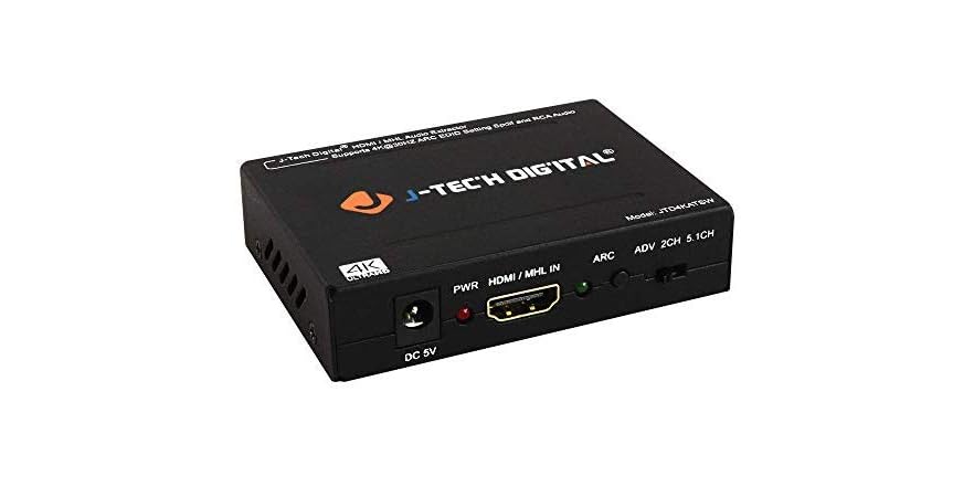 J-Tech Digital HDMI 1.4 Audio Extractor