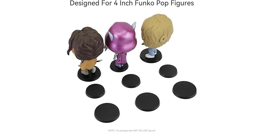 TITAWU 4 Inch Fuko Pop Figure Stand Base