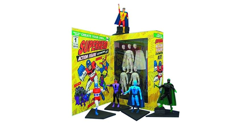 Create Your Own Superhero Action Figure Kit
