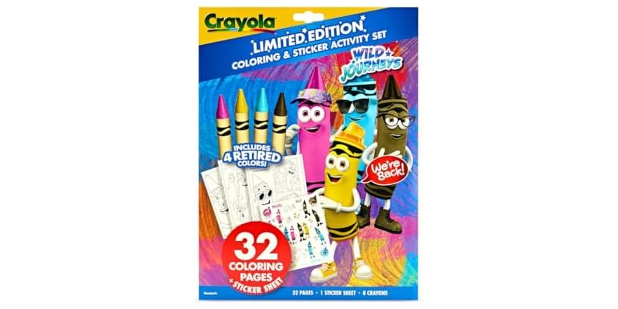 Crayola Retired Colors Activity Set