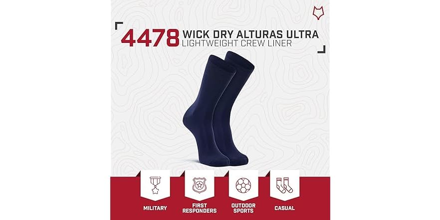 FoxRiver Wick Dry Socks