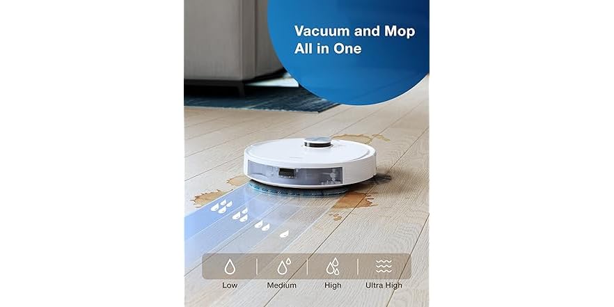 ECOVACS DEEBOT N10 PLUS Robot VacMop