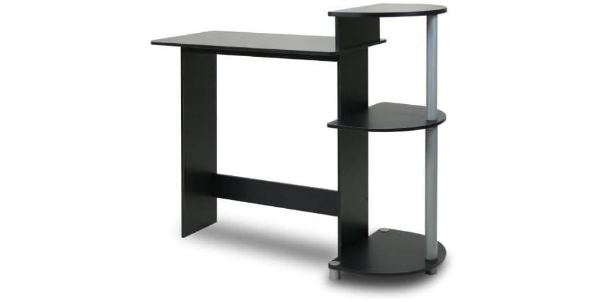 Furinno Furinno Compact Computer Desk with Shelv