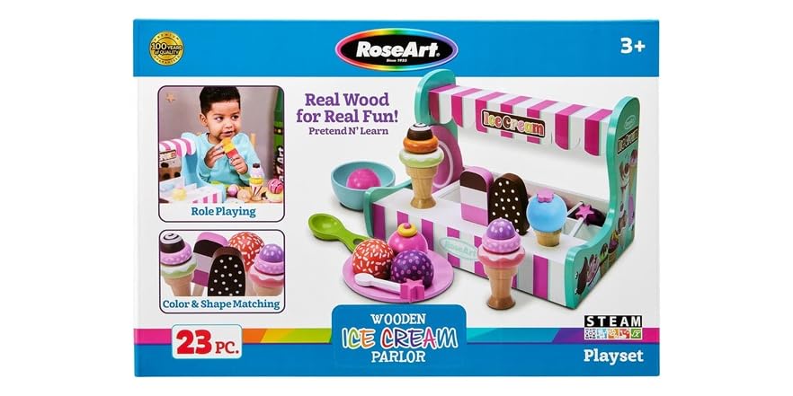 Cra-Z-Art RoseArt Ice Cream Parlor Set