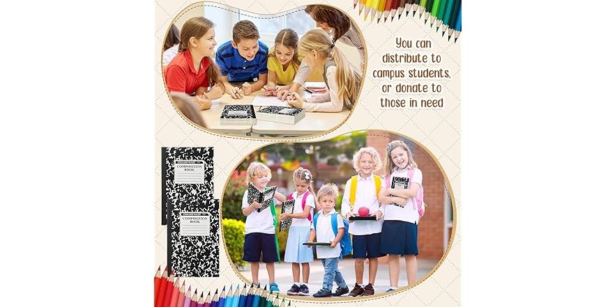 Fainne 100 Pack A5 Composition Notebooks Black (Open Box)