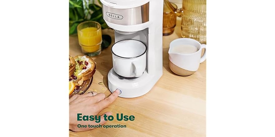 BELLA Dual Brew Single Coffee Maker