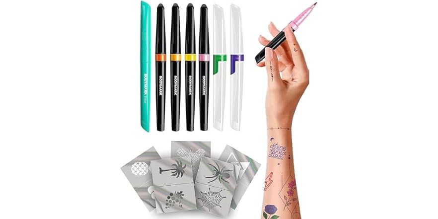 BIC BodyMark Tattoo Marker Pack
