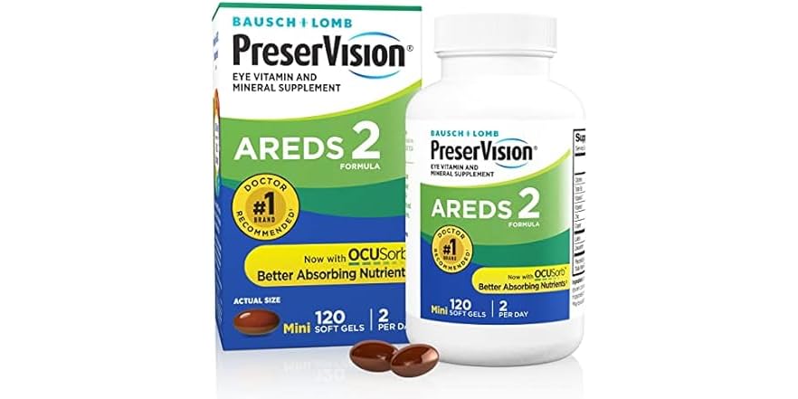 Bausch + Lomb PreserVision Eye Supplement