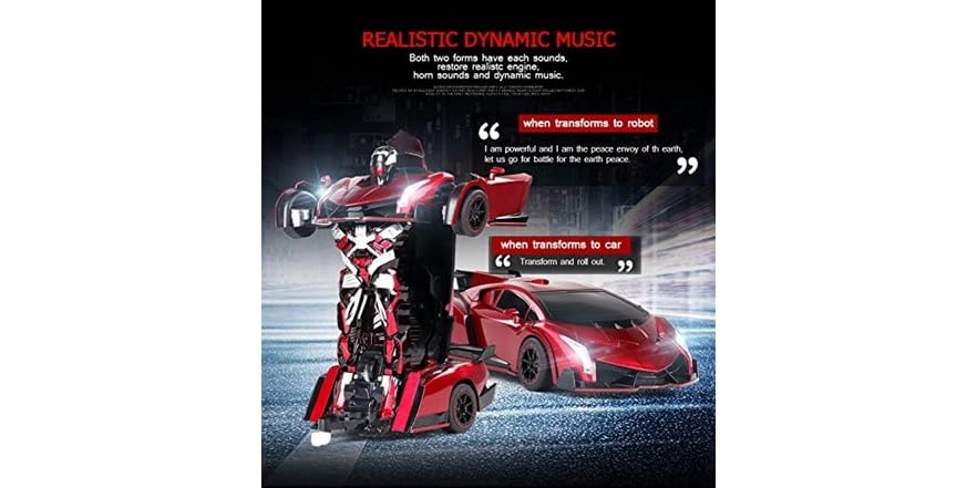 Transforming Car Robot (Choose Color)
