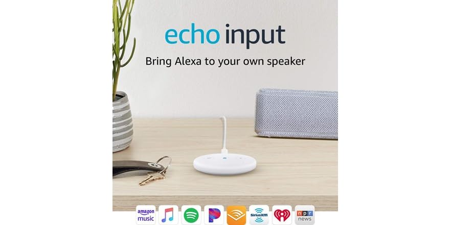 Echo Input – Bring Alexa to your speaker