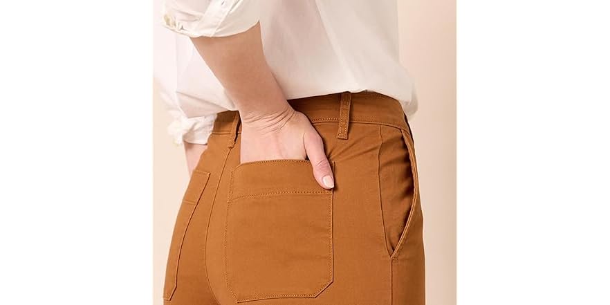 Amazon Essentials Womens Khaki Pant