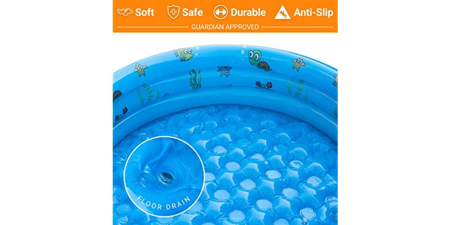 AsterOutdoor Round Blow Up Pool: Your Choice