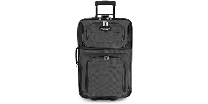 Travel Select Amsterdam Softside Expandable Rolling Luggage, Gray