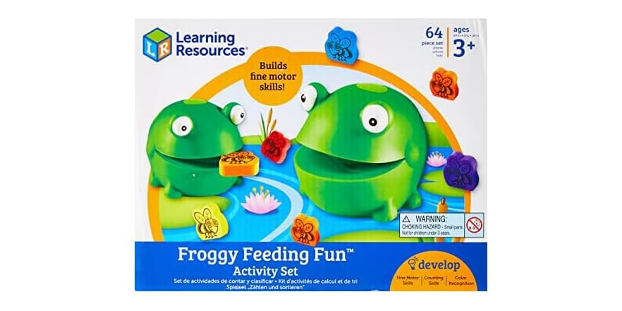 Learning Resources Froggy Feeding Fun Game