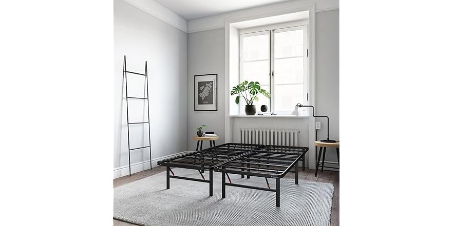 Classic Brands Lothian 14" Platform Bed Frame, King