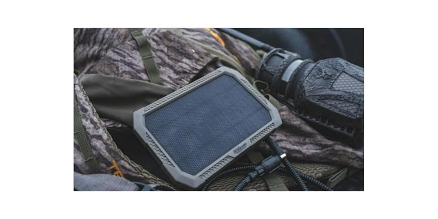 Durable Sol-Pak Solar Battery Pack, 12V