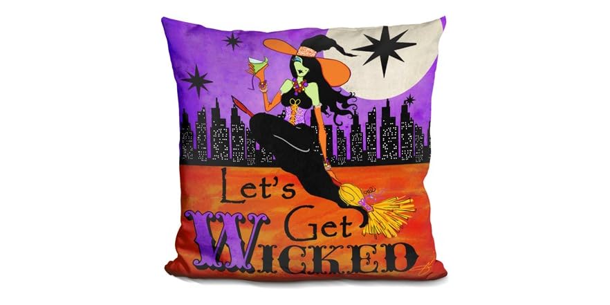 Lets Get Wicked Pillow