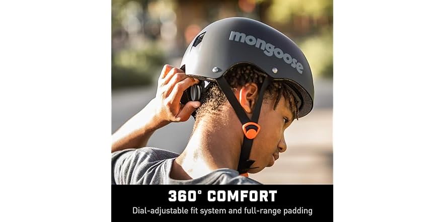 Mongoose Bike Helmet All Terrain Youth