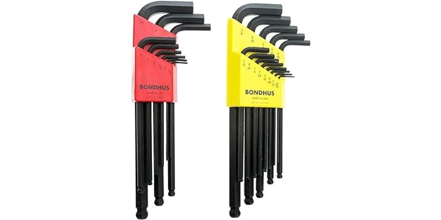 Bondhus 20199 Balldriver L-Wrench DoublePK