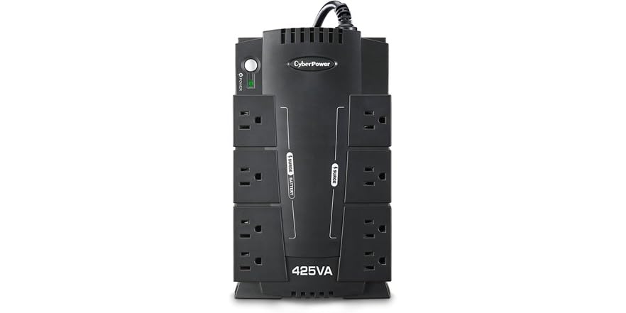 CyberPower 425 VA / 255 W Battery Backup (Open Box)