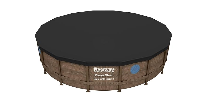 Bestway Round PVC 16 Foot Pool Cover