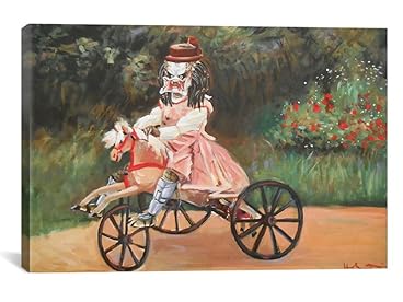 Predator on a WoodenHorse (2 Sizes)