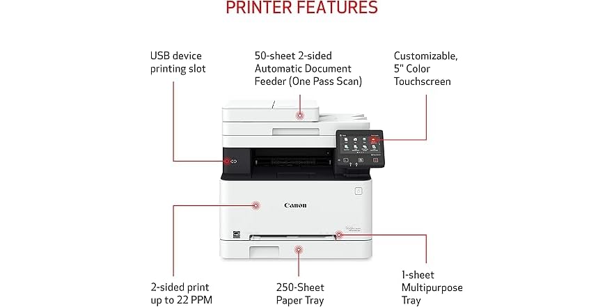 Canon imageCLASS MF656Cdw Color Laser Printer (Open Box)