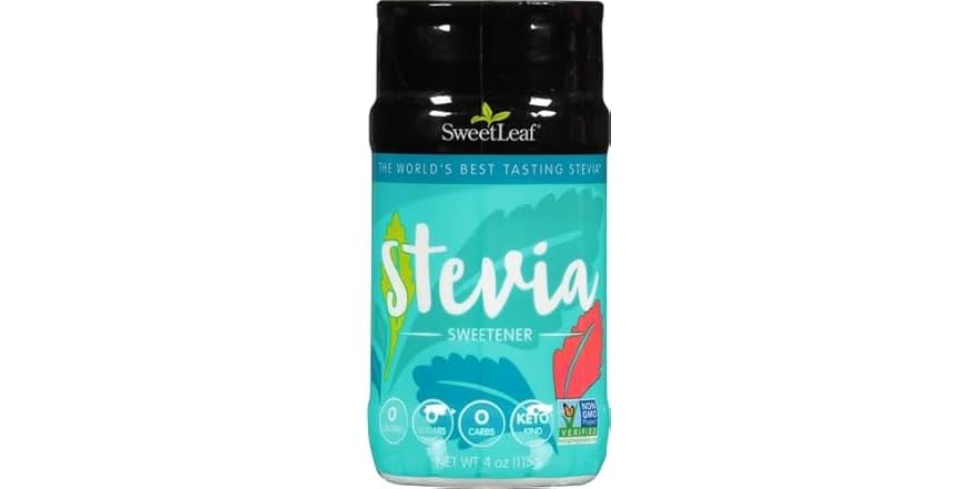 SweetLeaf Stevia Powder Shaker Jar 4 oz.