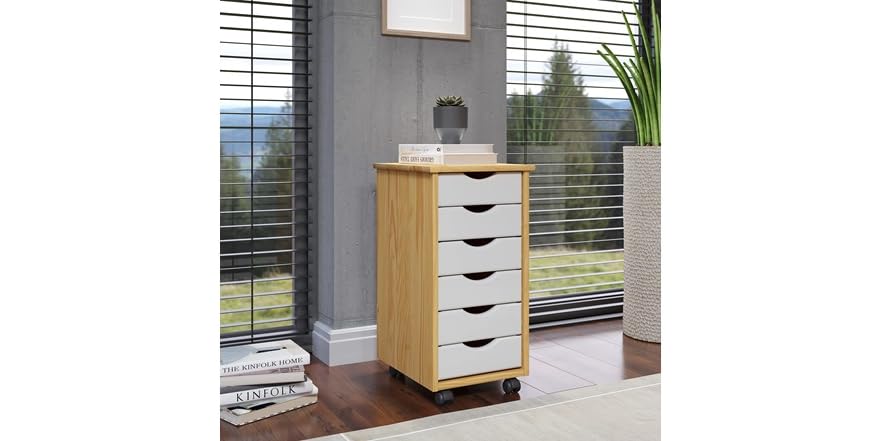 Adeptus Roll Cart | 6 Narrow Drawers