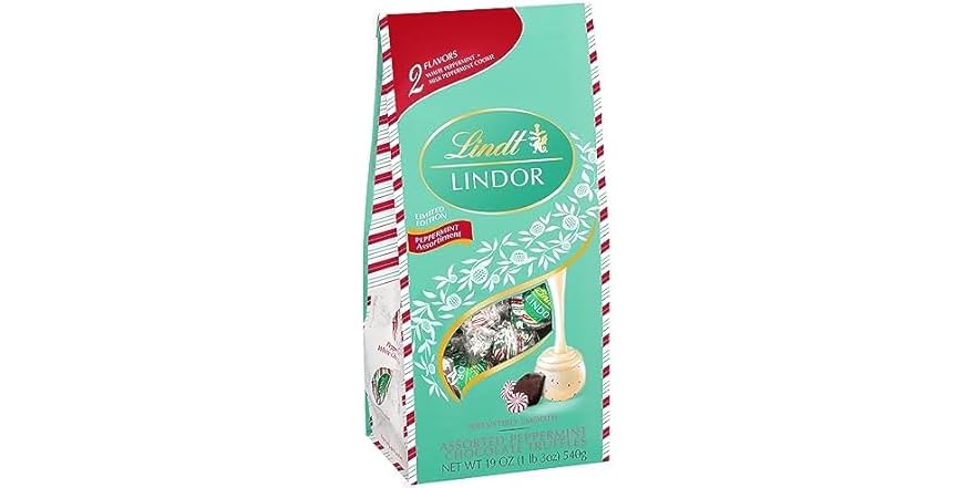 Lindt LINDOR Assorted Peppermint Chocolate
