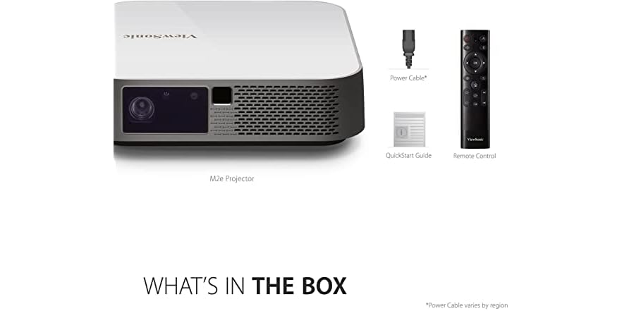 ViewSonic M2e 1080p Portable Projector