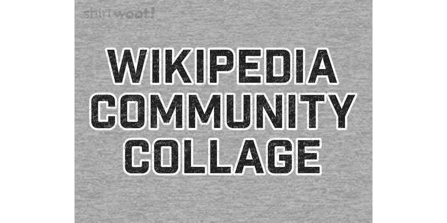 Wikipedia Community Collage