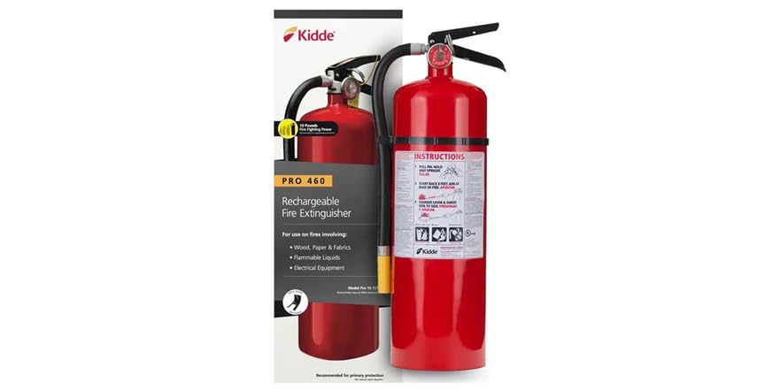 Kidde Pro 460 Rechargeable (4-A:60-B:C) Ext