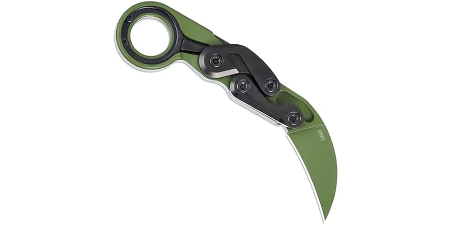 CRKT Provoke Knife Kinematic Karambit Green