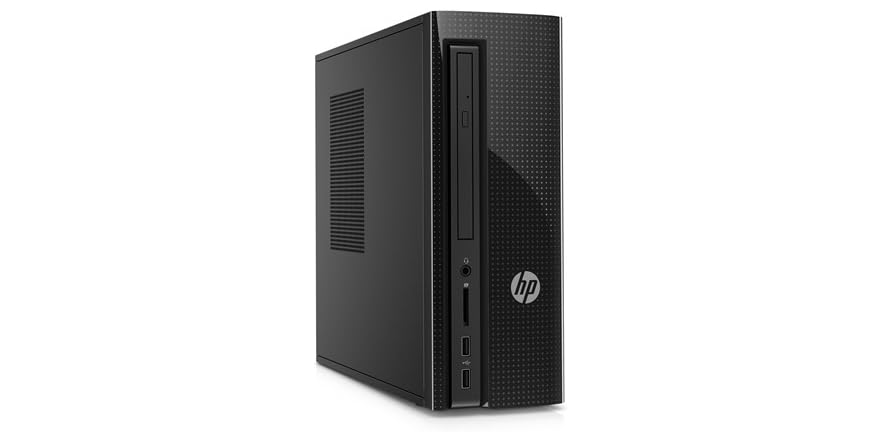 HP 260 AMD Quad-Core 1TB Slimline Desktop