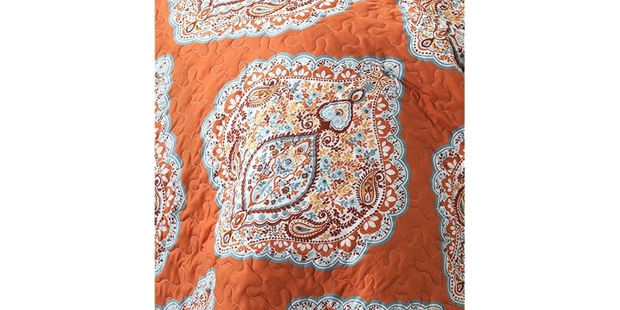 Lush Décor 5Pc Harley Quilt Set, Full/Queen