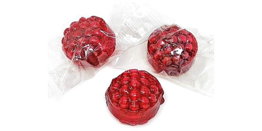 Red Raspberries Filled Hard Candy, 5 Pounds