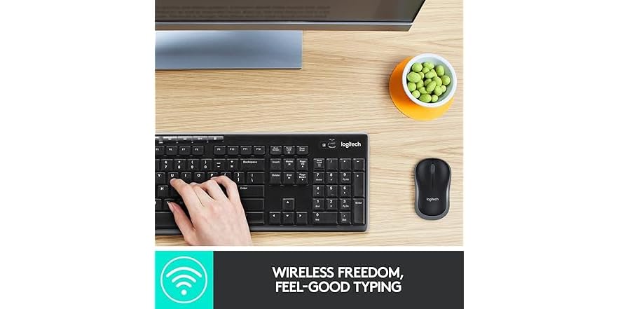 Logitech Keyboard/Mouse 920-004536 Wireless Combo