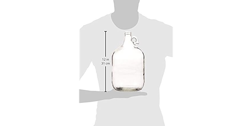 AGC Glass Jug, 1 gallon Capacity