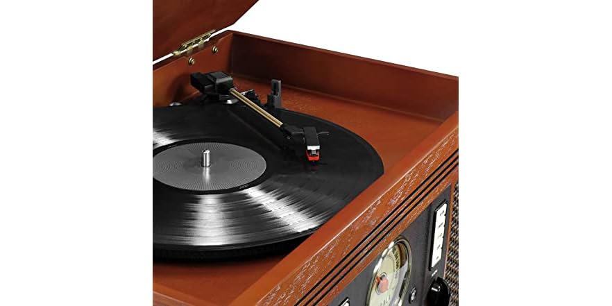 (NEW) Victrola Aviator 8-in-1 Bluetooth Record Player