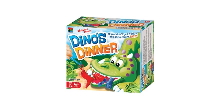 Hungry Dino's Dinner Board Game