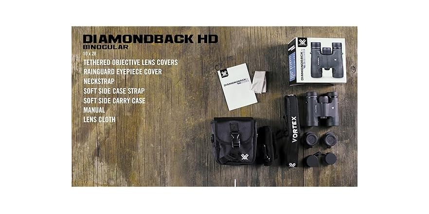 Vortex VORTEX DB 211 Vortex Optics Diamondback HD 10x28 Bi (Open Box)