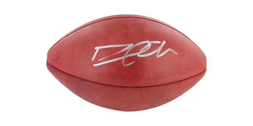 Dave Wilson Signed NFL Football
